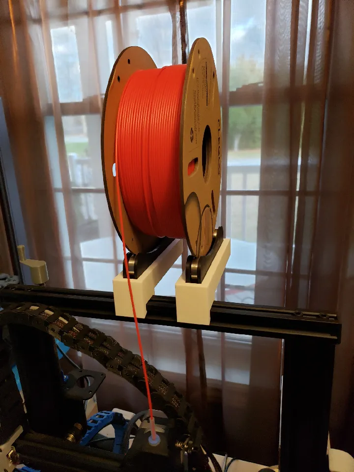 Spool Holder Cradle by rooter4000 | Download free STL model ...