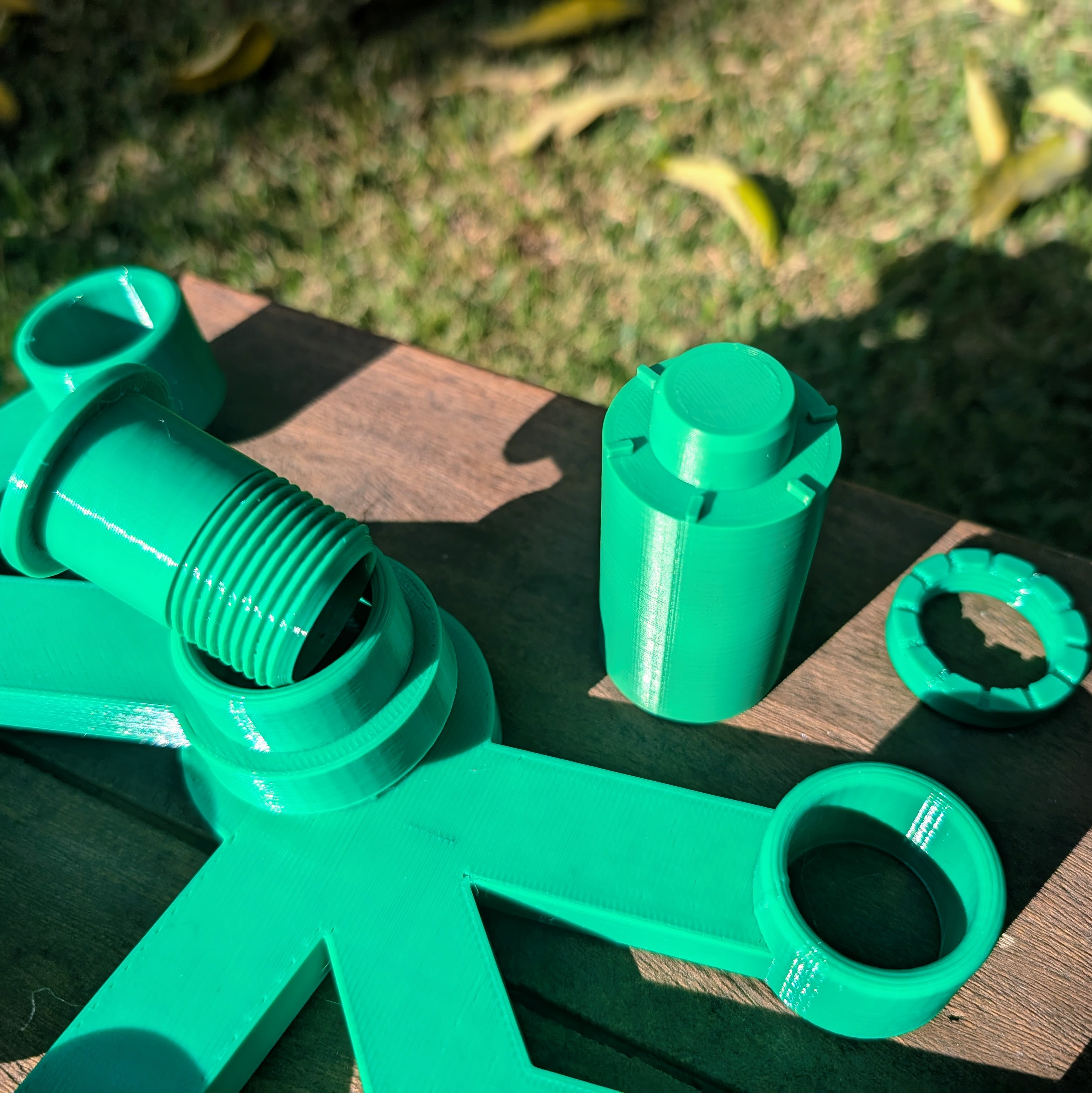 Low Profile Bolt For Giant Lego Wreath By Ivymike Download Free Stl