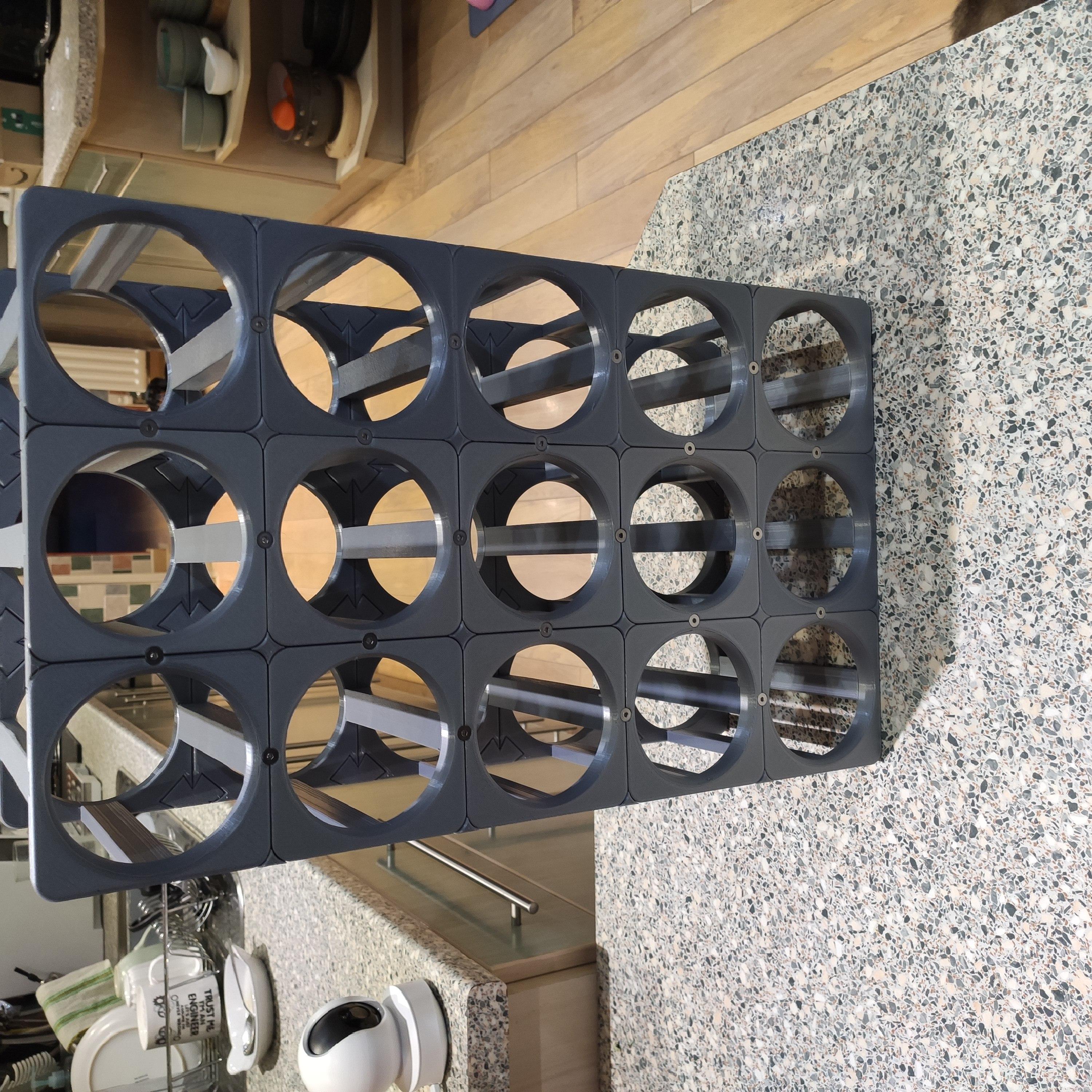 Modular Wine Rack by SteveT | Download free STL model | Printables.com