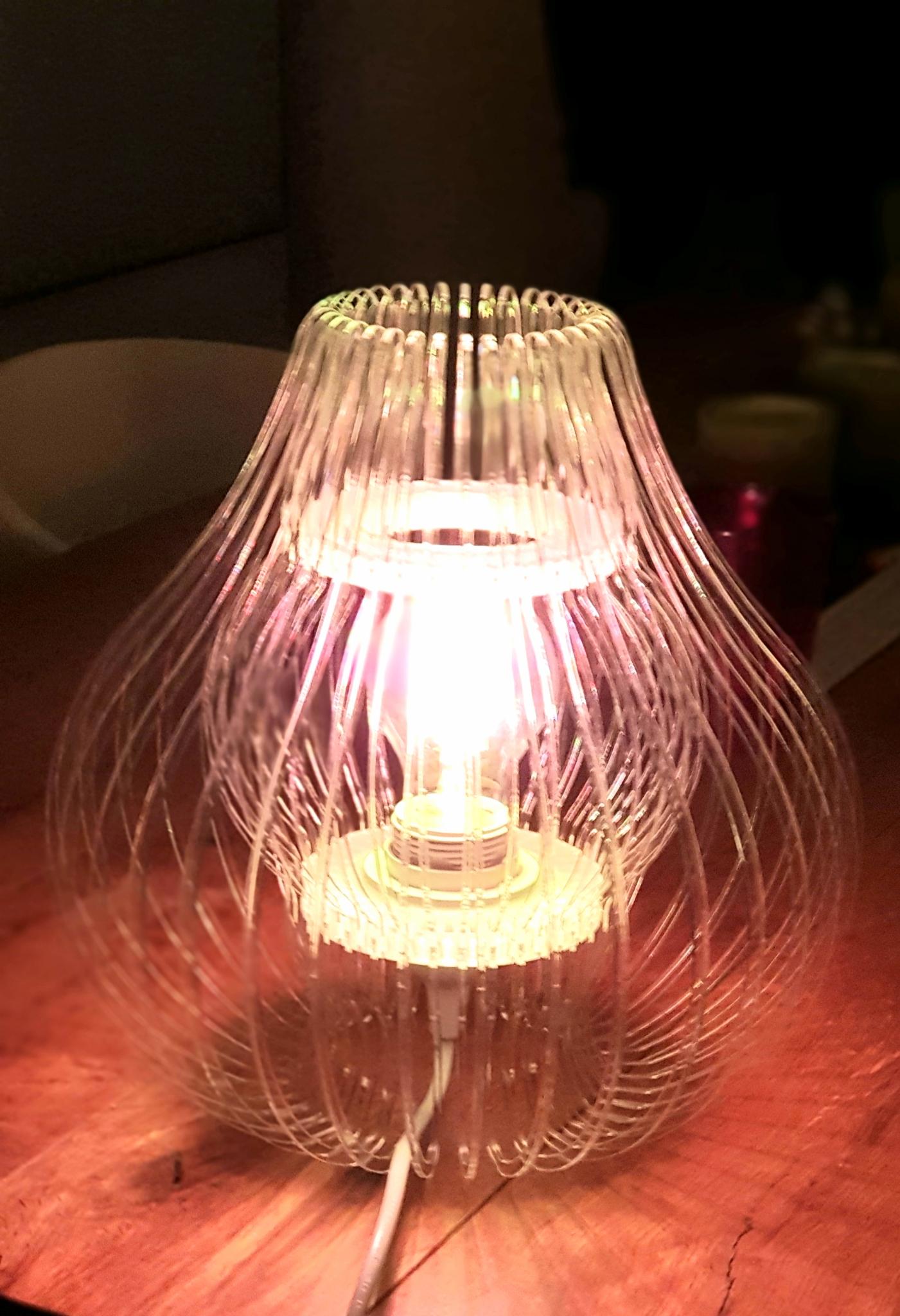 lumella #3 | Retro Table Lamp | snap fit by transformat | Download free ...