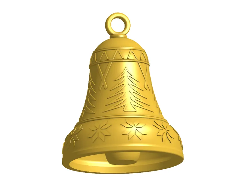 Christmas bell by Thorin Oakenshield | Download free STL model ...