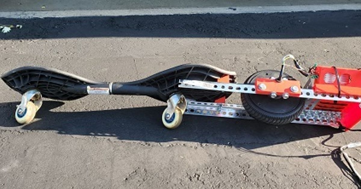 Motorized Ripstik by Usman Suriono | Download free STL model ...