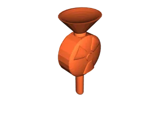 Yeeps Radiation Bomb by Rykerj10 | Download free STL model | Printables.com