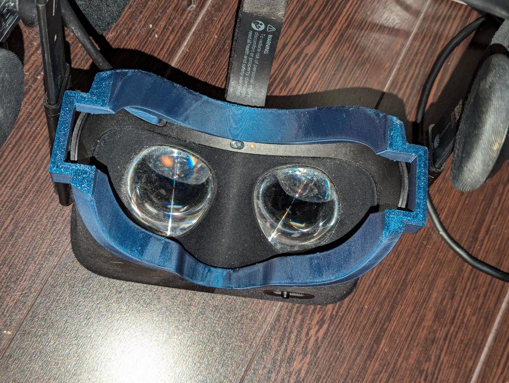 Oculus Rift CV1 - Facial Interface With Glasses Accomodation by ...