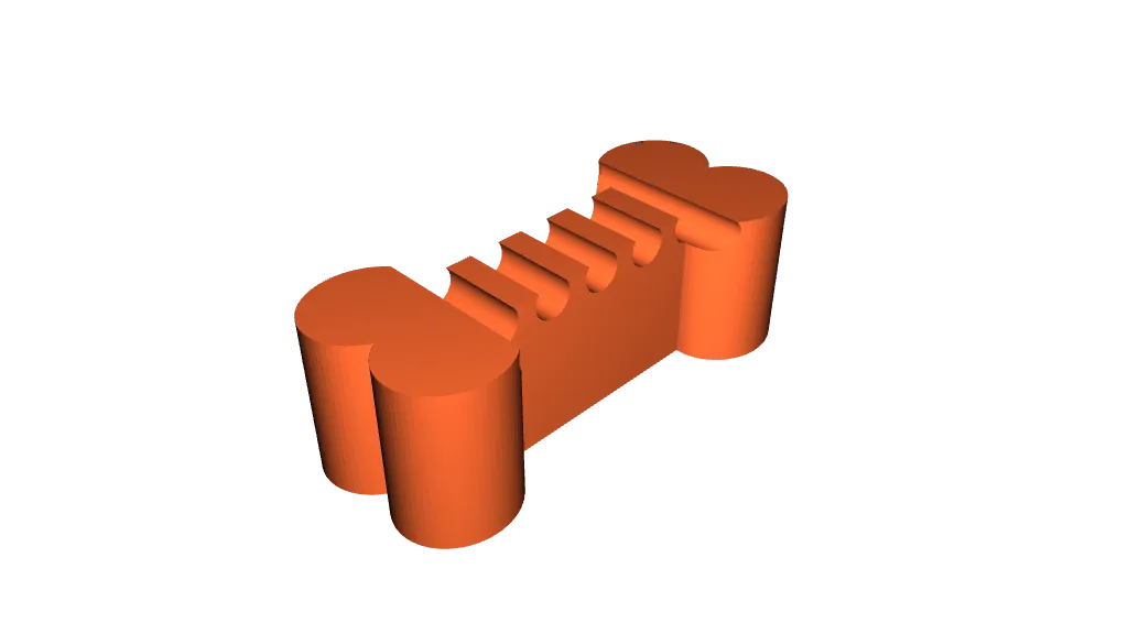 Dog Bone cable organizer by mynameistaeyang | Download free STL model ...