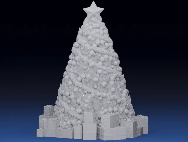 Christmas Tree with Presents | Holiday Decoration by FreedomMaker ...