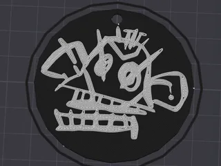 Arcane keychain by Fernando Torrico | Download free STL model ...