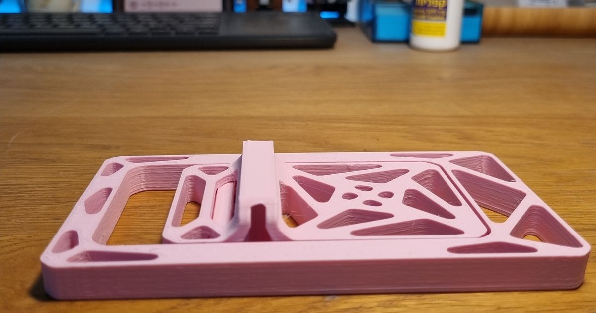 Foldable print-in-place Phone Stand (V1) by Jonathan Pinto | Download ...