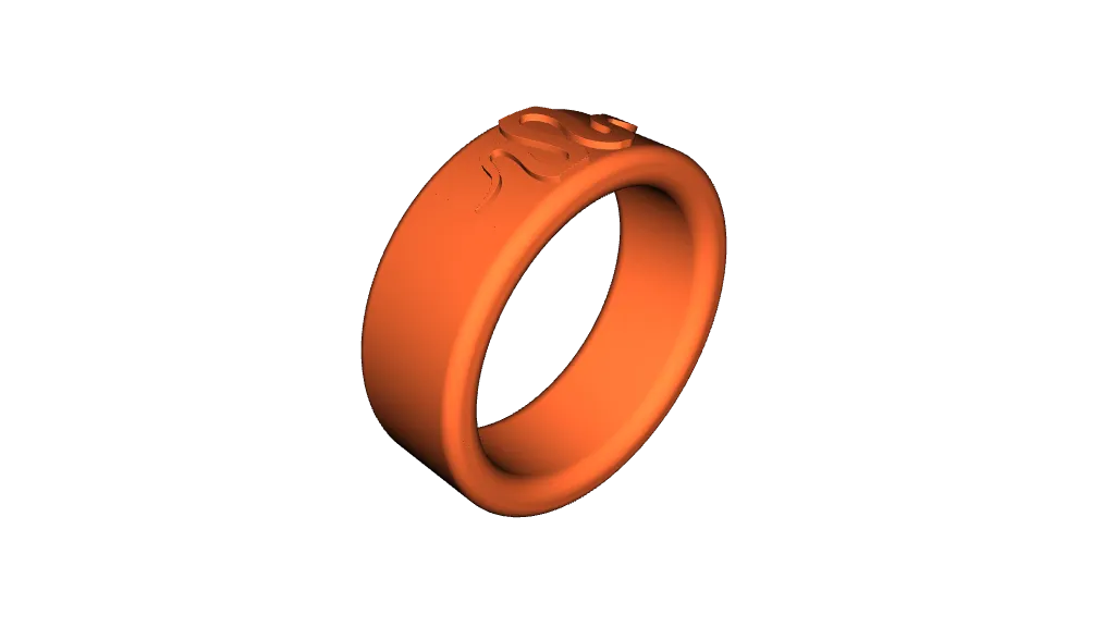Ring with Snake by dantech | Download free STL model | Printables.com