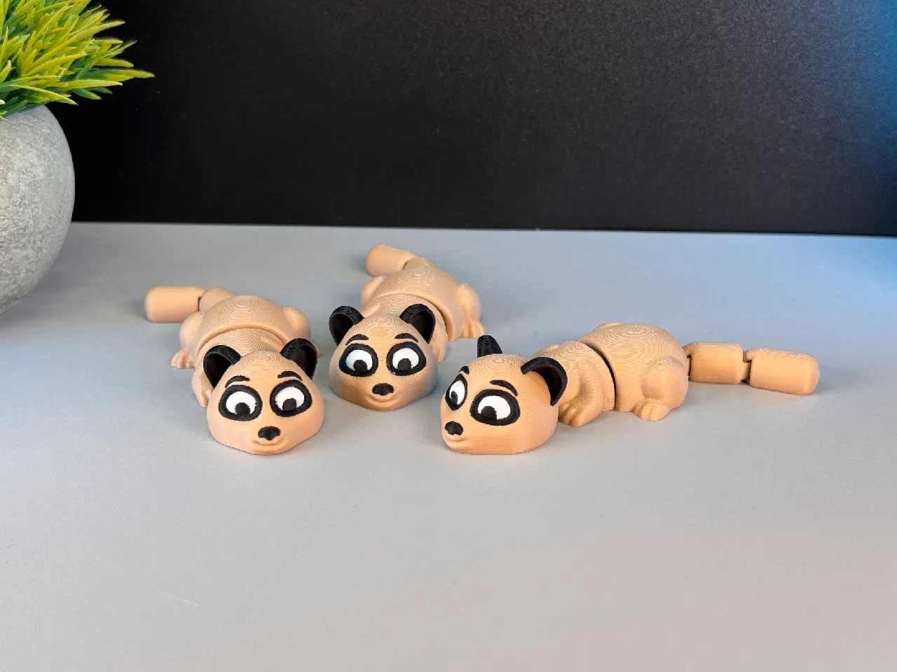 Articulated Cute Meerkat By 3dprintyi Download Free Stl Model