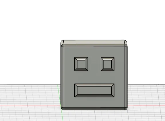 geometry dash cube by Lootgame420 | Download free STL model ...