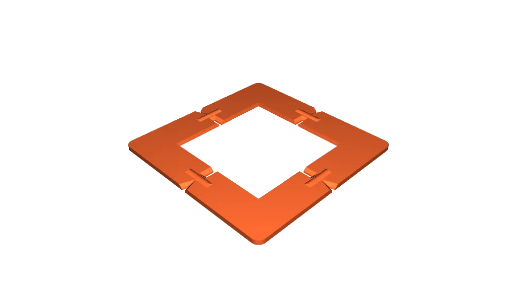 UK single gang electrical box easycut template by Vyviora | Download ...