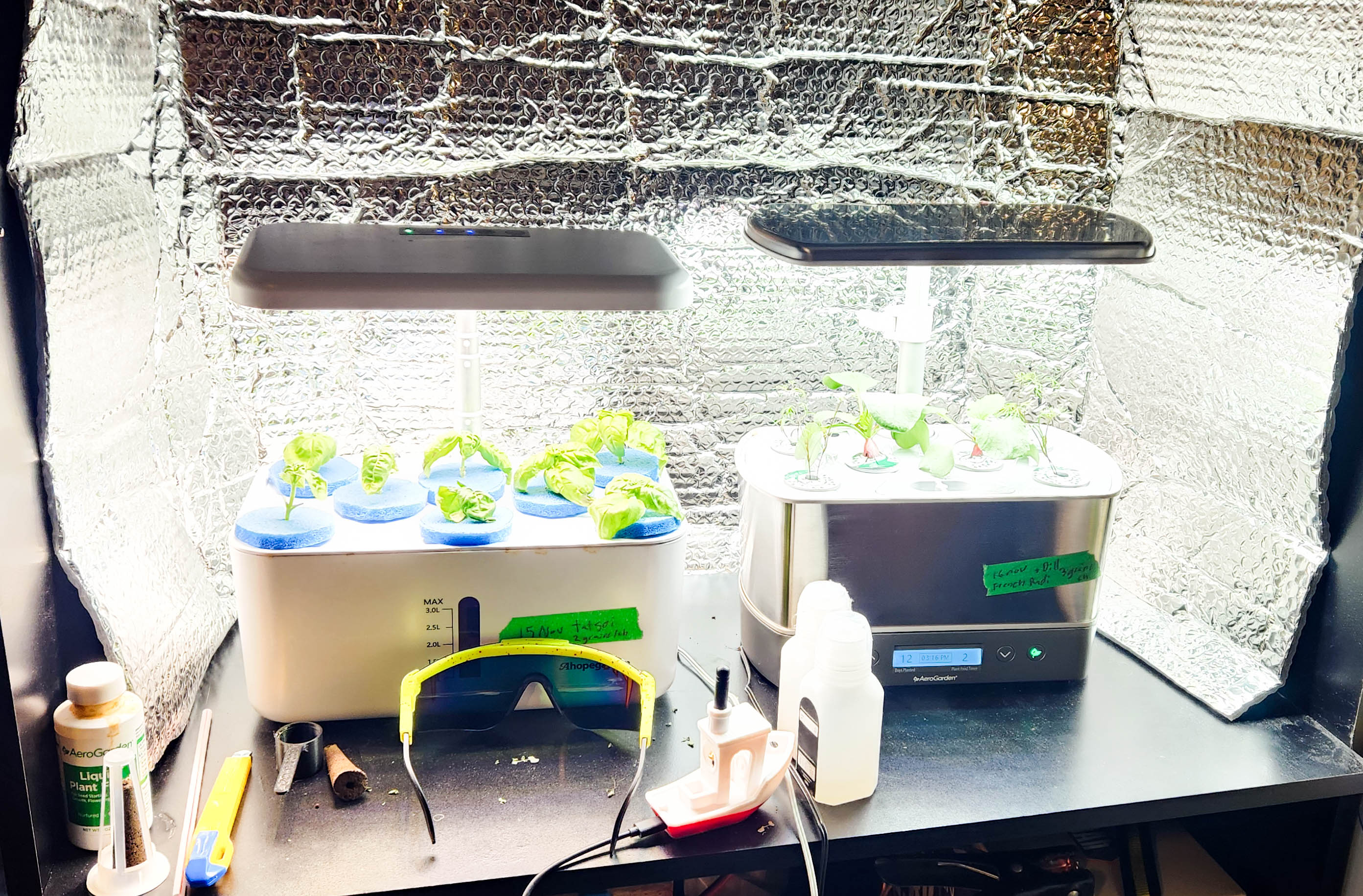 Glare Light Shade Screen, practical for Welding Hydroponics Aerogarden ...