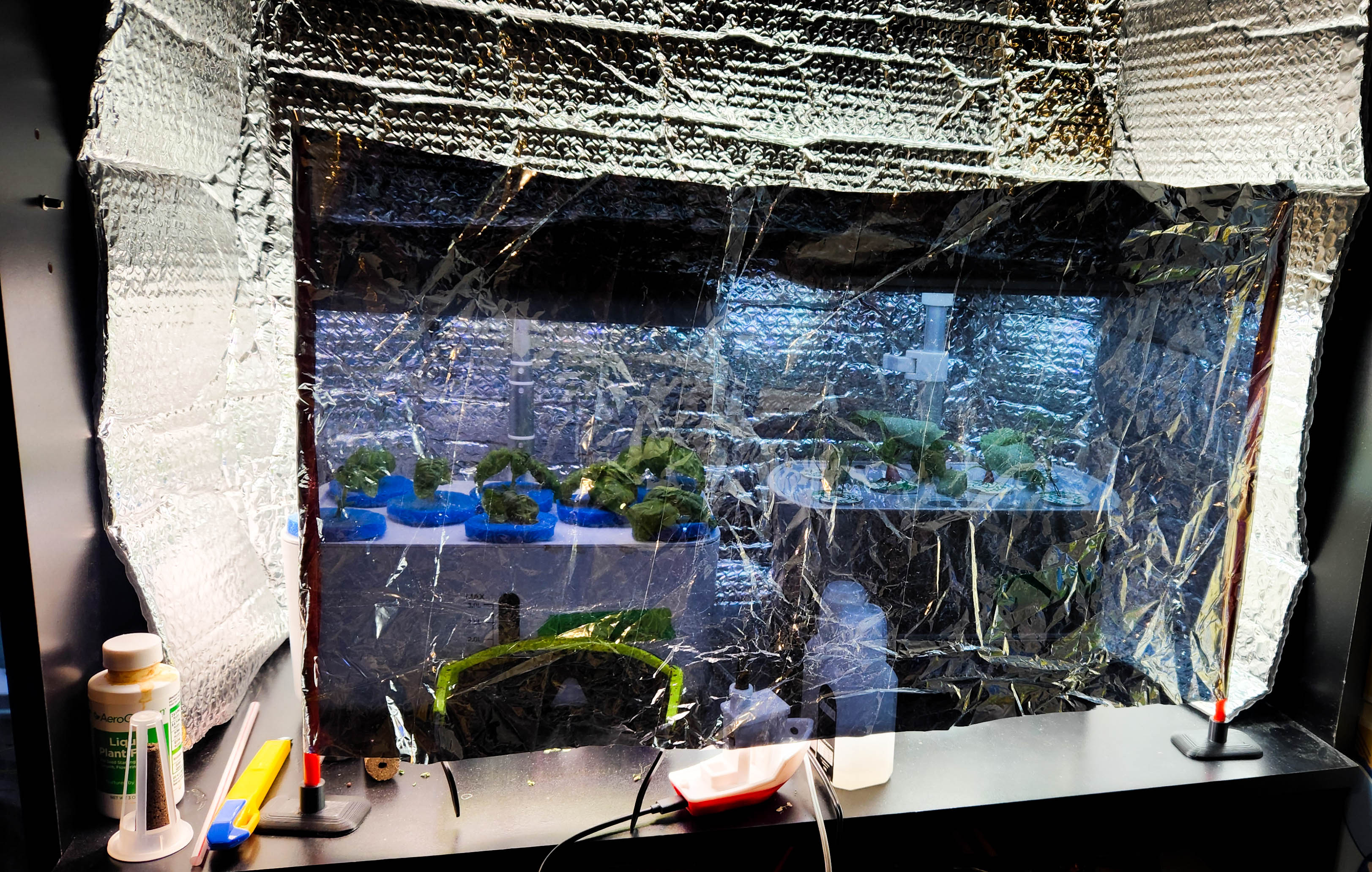 Glare Light Shade Screen, practical for Welding Hydroponics Aerogarden ...