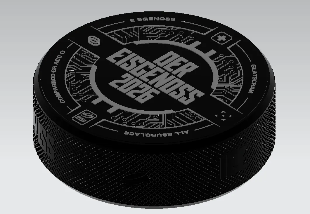 Hockey Puck by Alperen Cebeci | Download free STL model | Printables.com