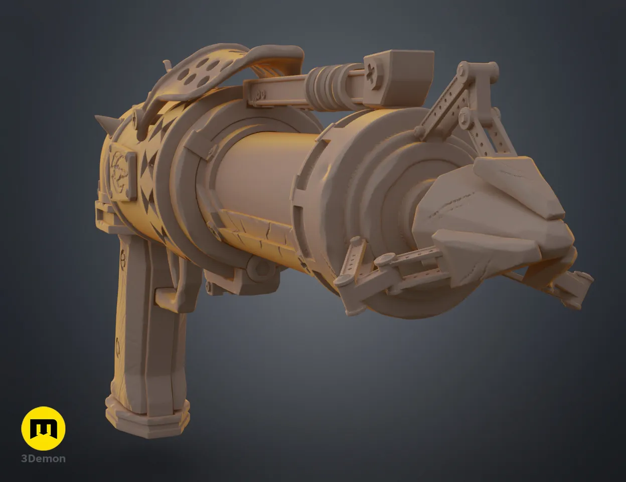 Jinx Arcane season 2 Pistol by 3Demon | Download free STL model ...