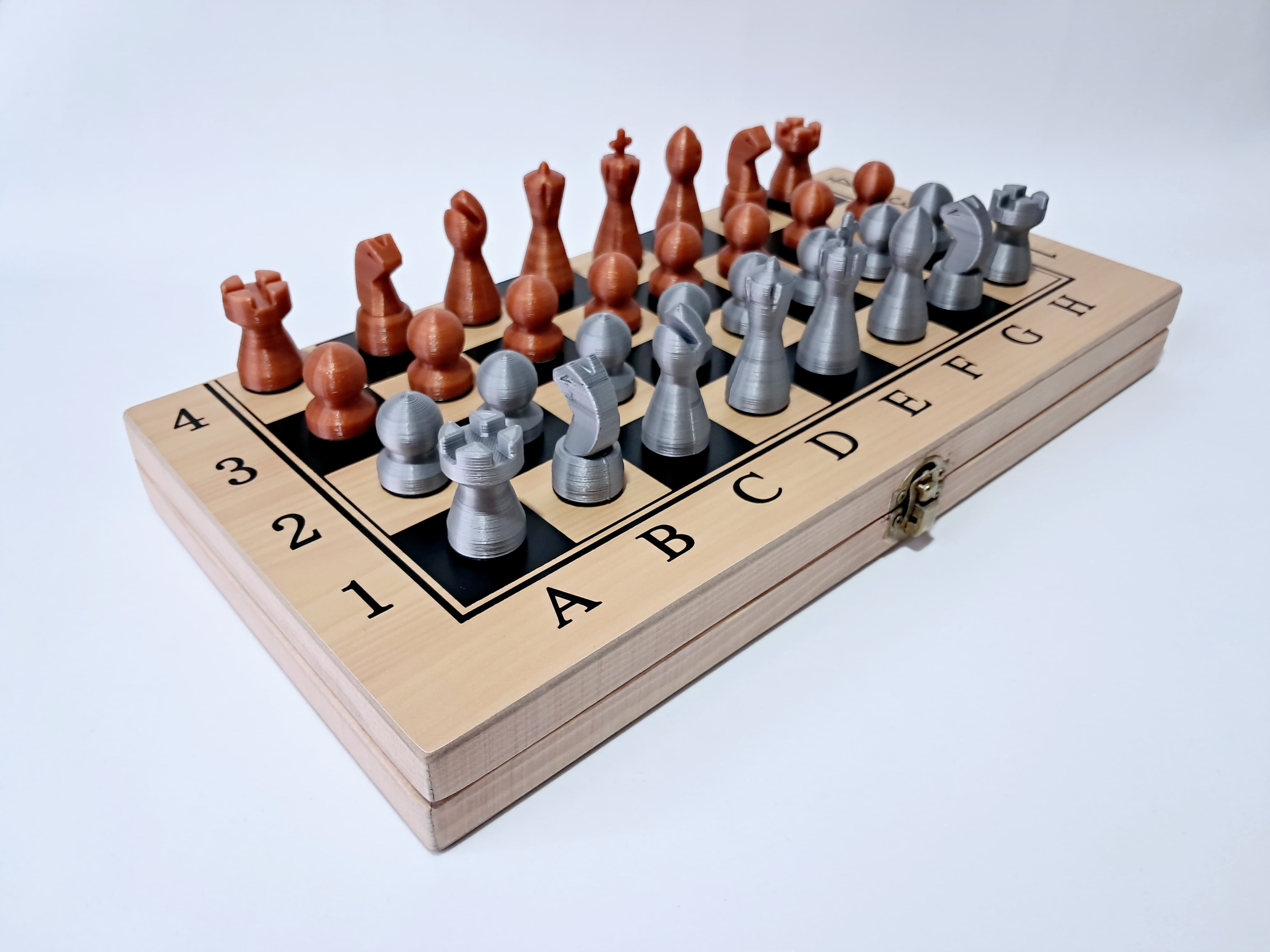 Piezas de Ajedrez Minimalista - Minimalist Chess Pieces by RACBOTS ...