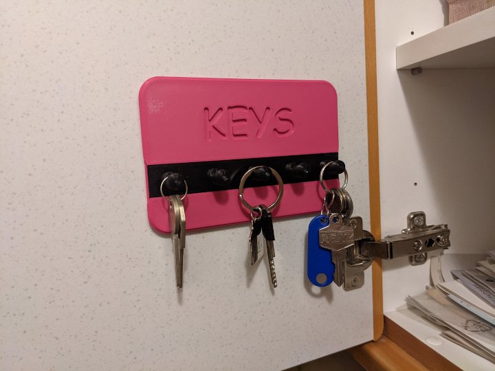 Key Chain Holder by wintees | Download free STL model | Printables.com