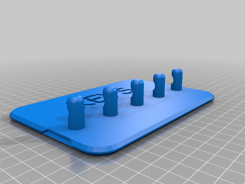 Key Chain Holder by wintees | Download free STL model | Printables.com