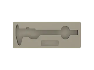Caliper Tray by Aaron Wright | Download free STL model | Printables.com