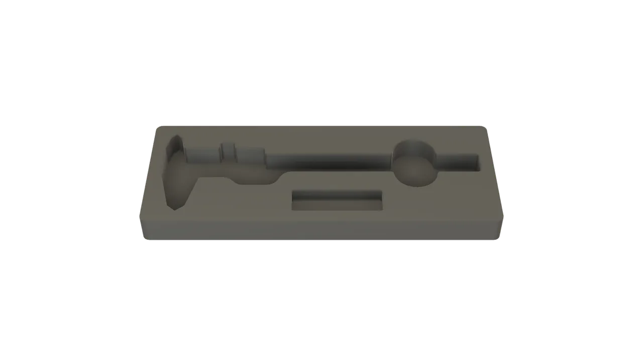 Caliper Tray by Aaron Wright | Download free STL model | Printables.com