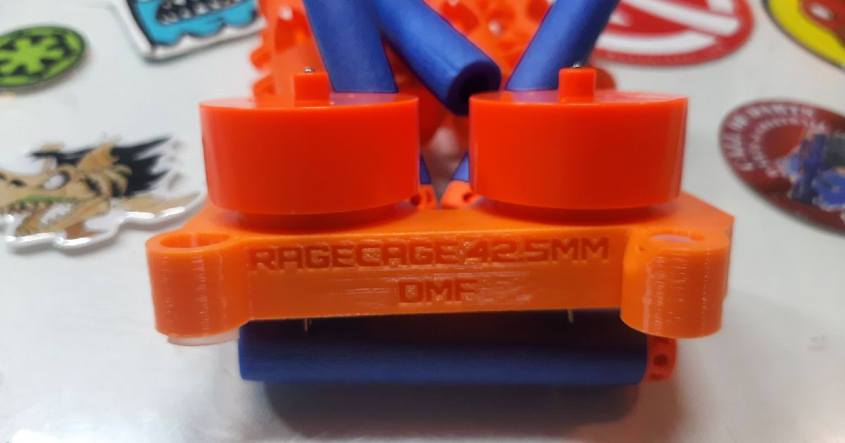 XSHOT RAGEFIRE RAGECAGE by Dustin (Dirty D) | Download free STL model ...