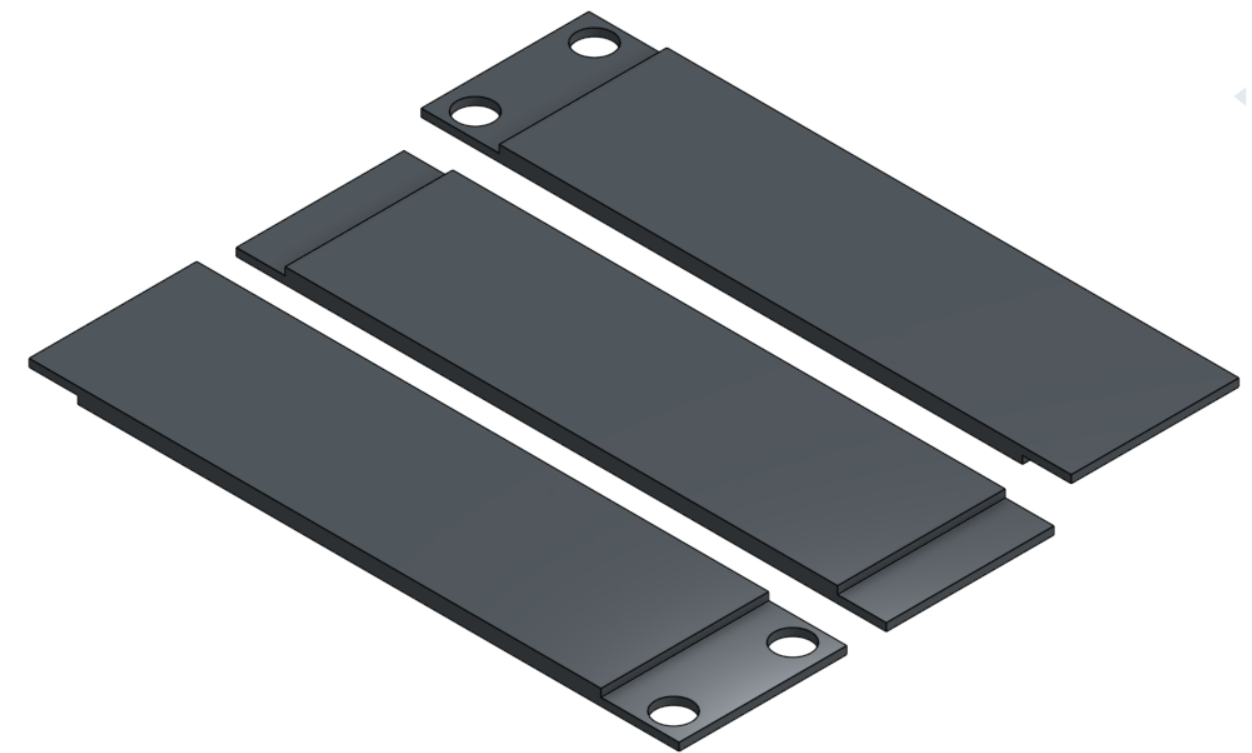 Rack Mount Blank Panel Cover by Donny$ | Download free STL model ...