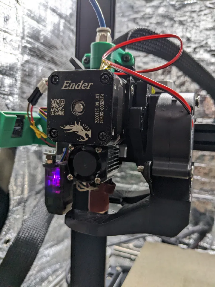 Ender 3 V3 SE 5020 Fan for K1 hotend by human97 | Download free STL ...