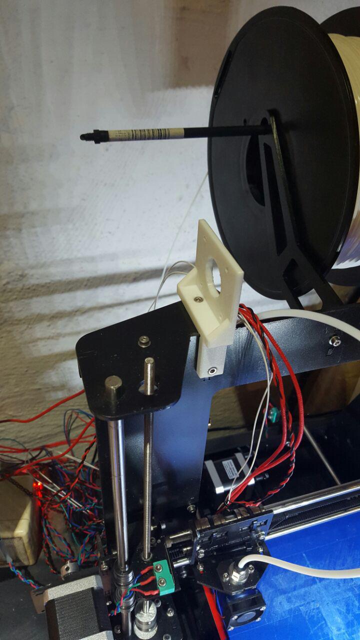 Z-Axis Extruder Mount for P3Steel by PhilKloppers | Download free STL ...