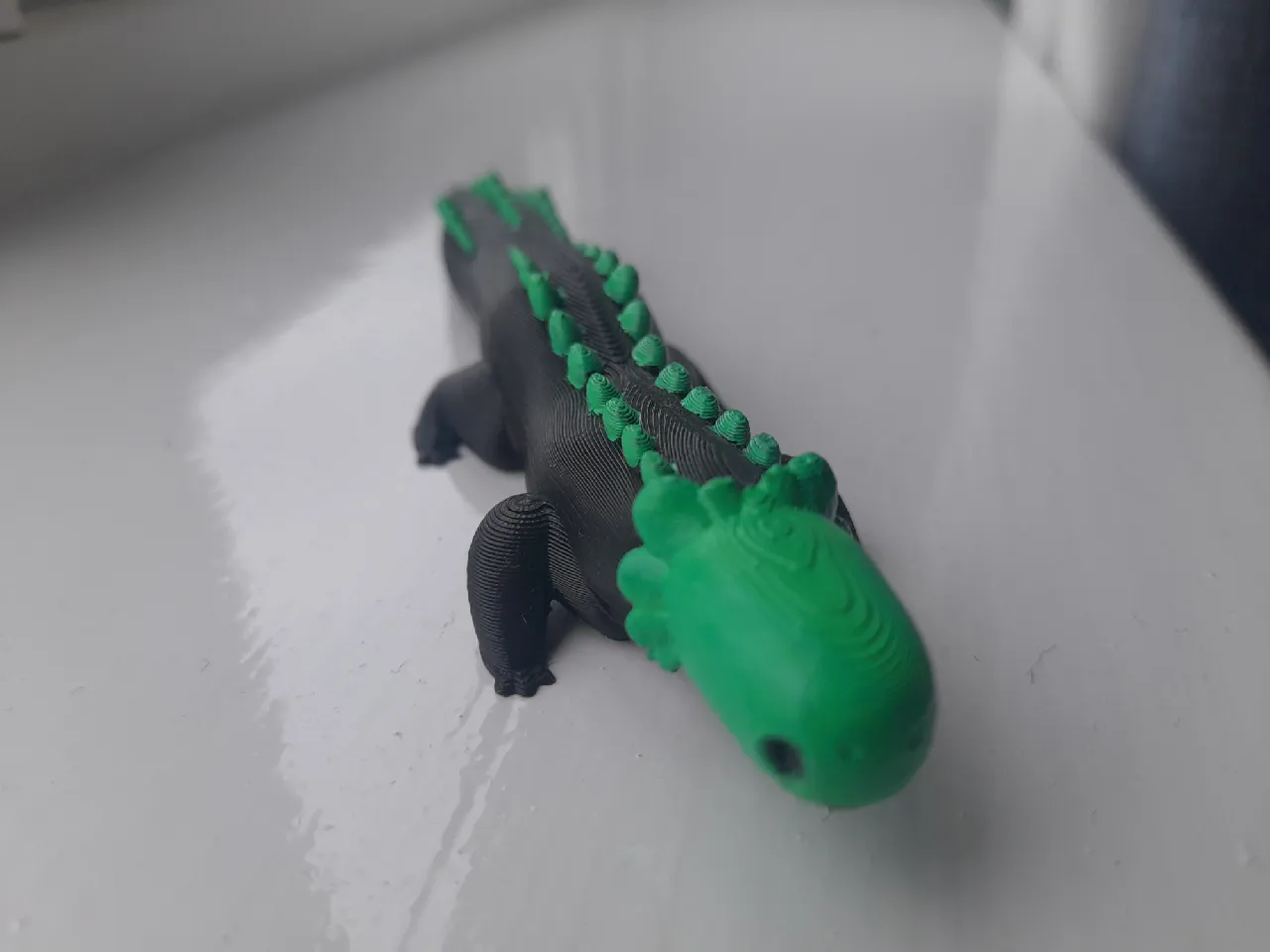 Green lizard (Rain world) by Roger-that | Download free STL model ...