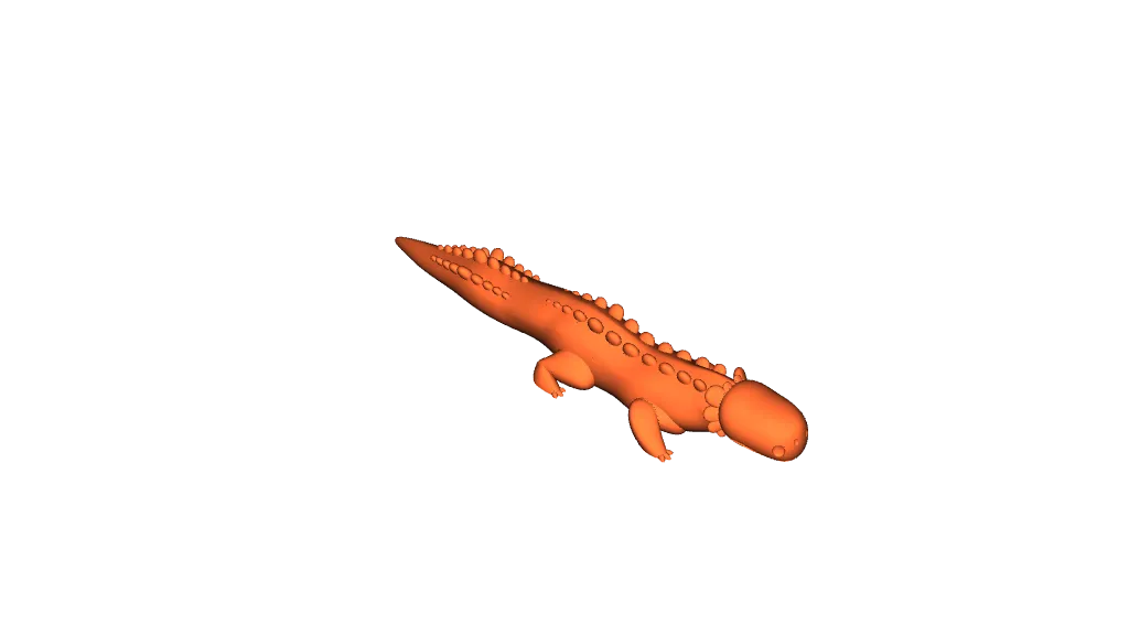 Green lizard (Rain world) by Roger-that | Download free STL model ...