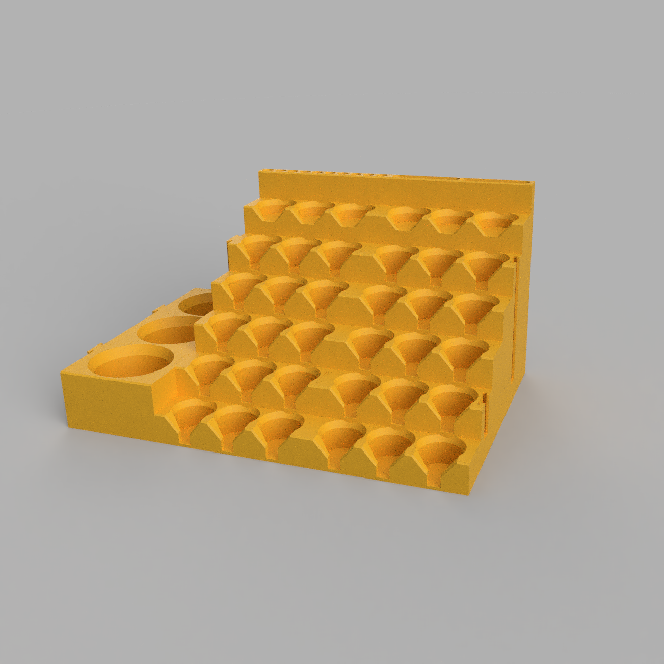 Vallejo paint rack for 7ml bottles von WF3D | Kostenloses STL-Modell ...