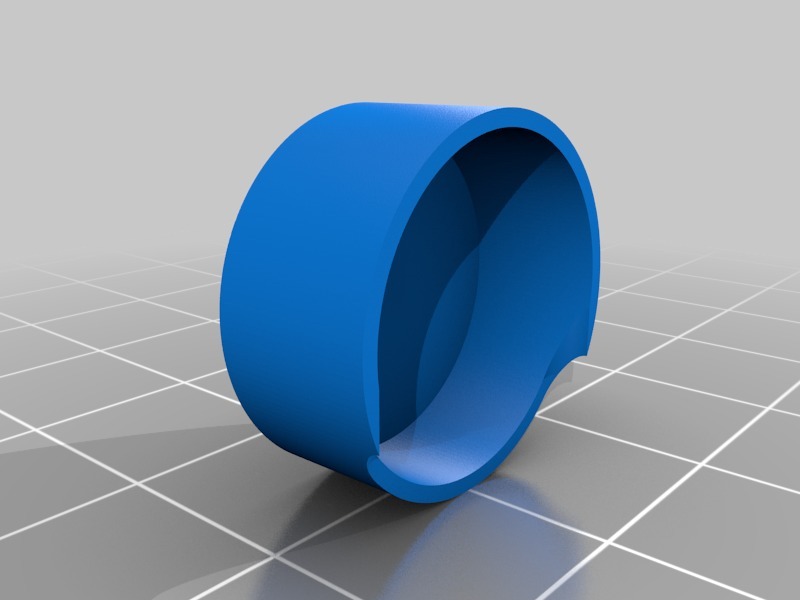 Potentiometer Dust Cover by Pascalou | Download free STL model ...