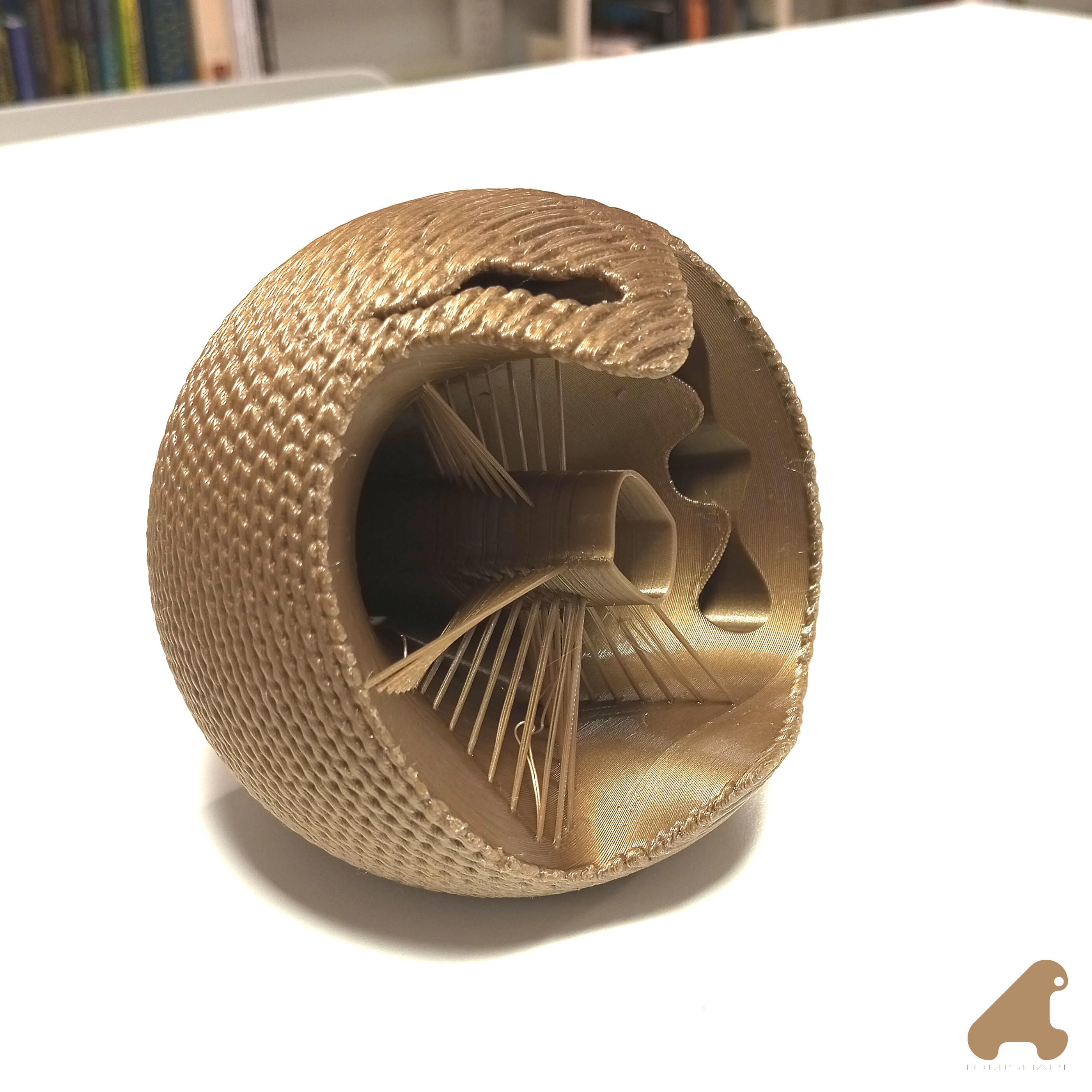 ABSTRACT SPHERE 2 – SPHERE AVEC BRINS by Tomishape | Download free STL ...