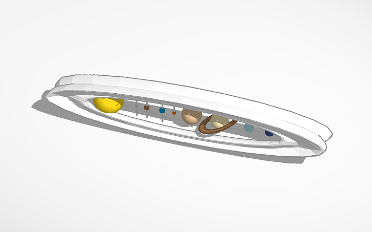 Simple Solar System by Petman | Download free STL model | Printables.com