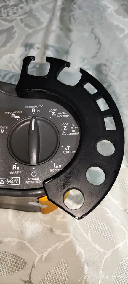 Fluke 1663 multimeter probe holder by Benbenshow | Download free STL ...