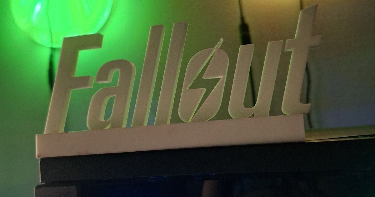 Fallout logo by Justin Erwin | Download free STL model | Printables.com