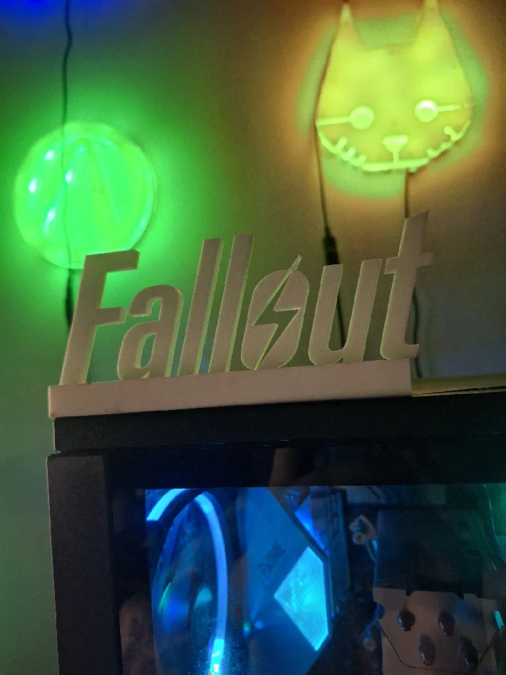 Fallout logo by Justin Erwin | Download free STL model | Printables.com