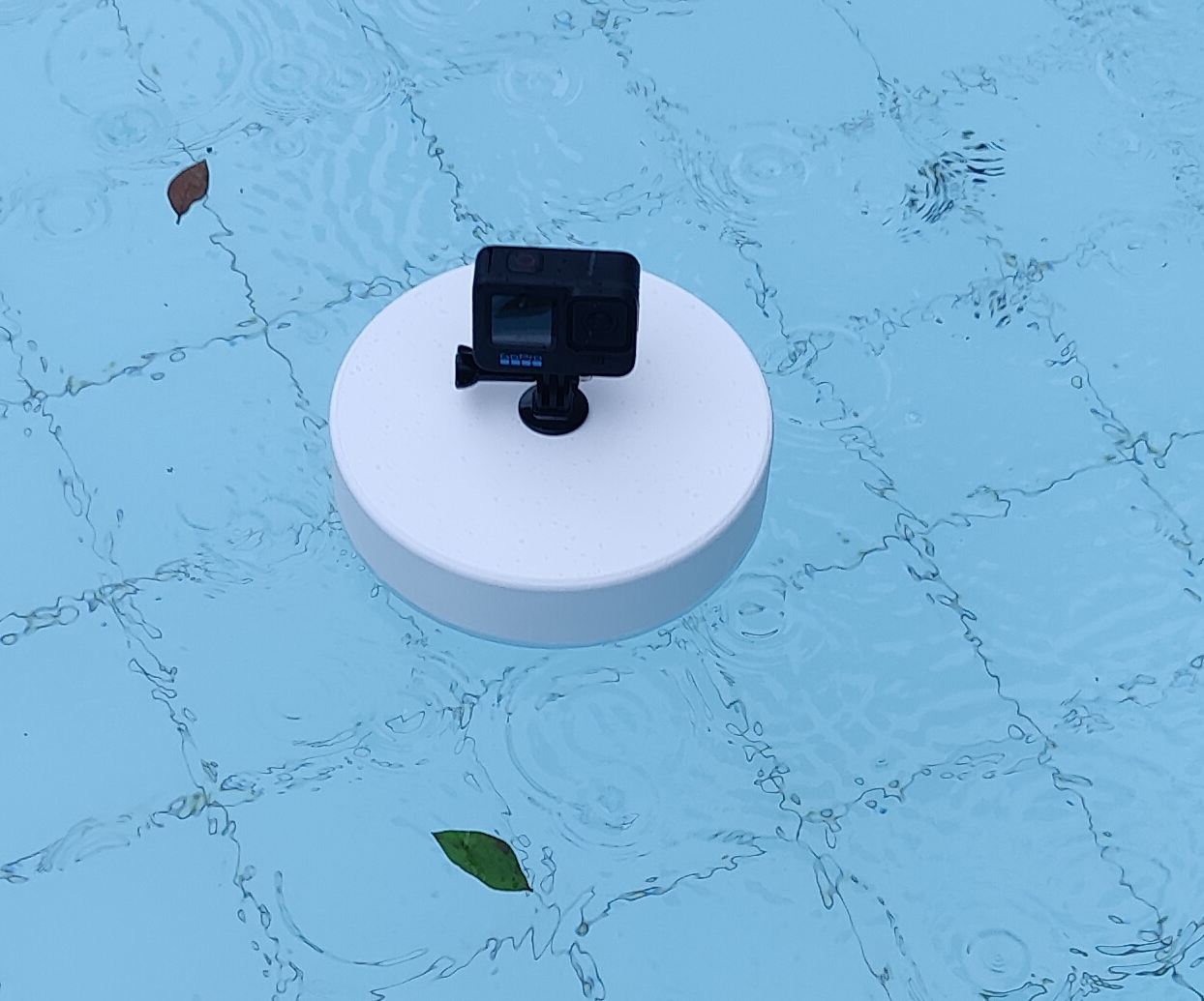 Gopro water floating support by edmar | Download free STL model ...