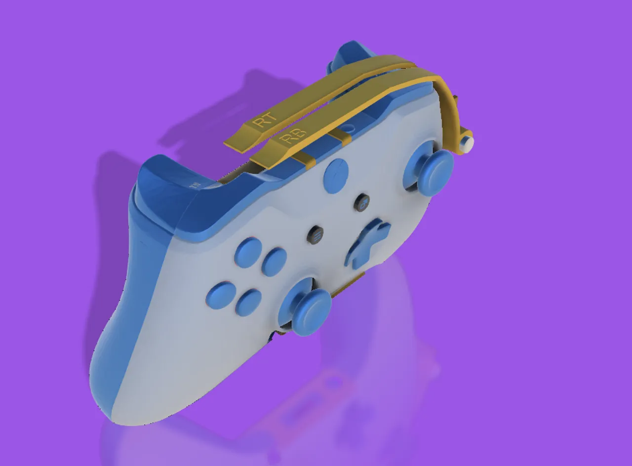 Xbox Controller mod for one-handed gamers by Matteo | Download free STL ...