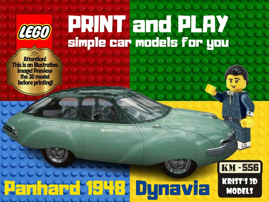 LEGO Panhard Dynavia 1948 Cabrio by Mgr. Pavel Krist | Download free ...