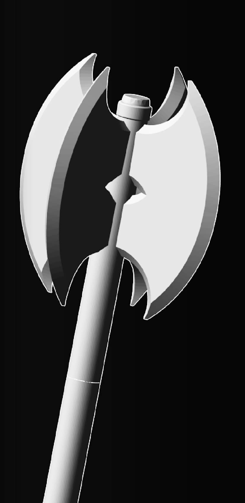 3FT MACE WITH PIN CONNECTIONS by NovaLabs3D | Download free STL model ...