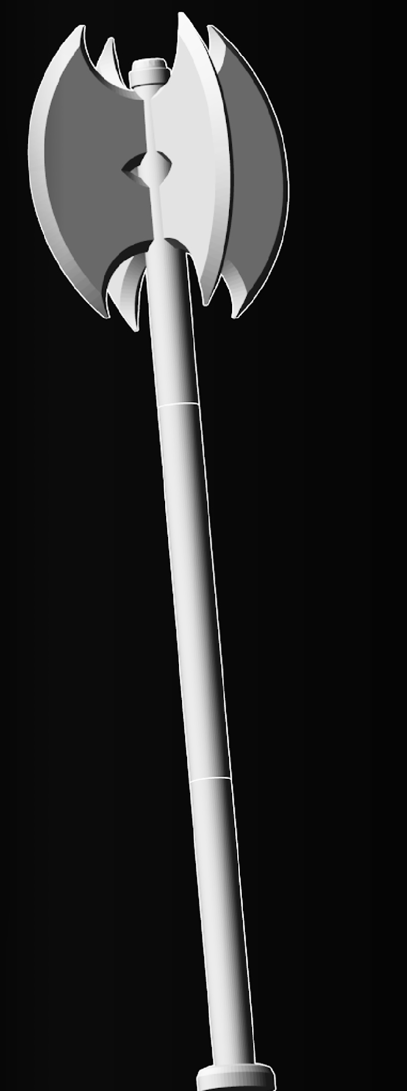 3FT MACE WITH PIN CONNECTIONS by NovaLabs3D | Download free STL model ...