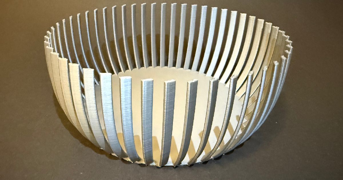 Modern Bowl by RuhrLayer3D | Download free STL model | Printables.com