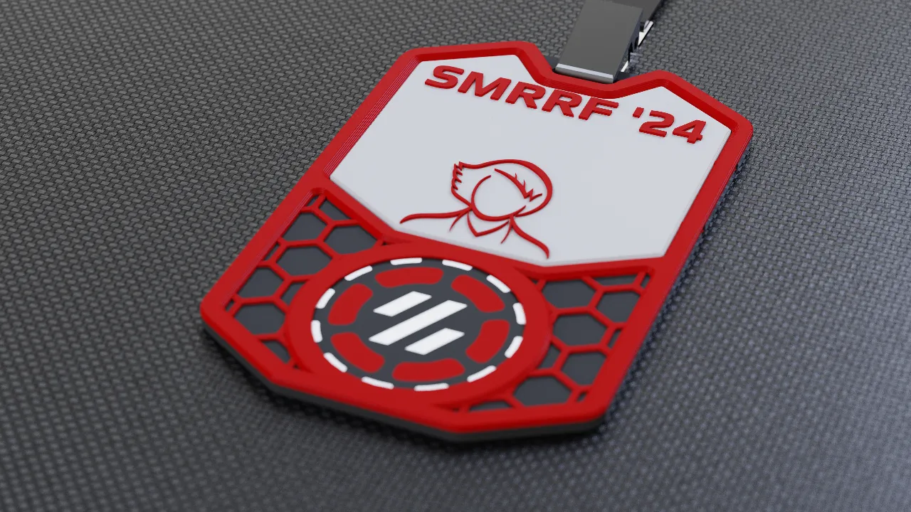 Voron Design SMRRF Name Badge by Voron Design | Download free STL model ...