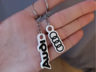 Audi Keychain by Mateusz | Download free STL model | Printables.com