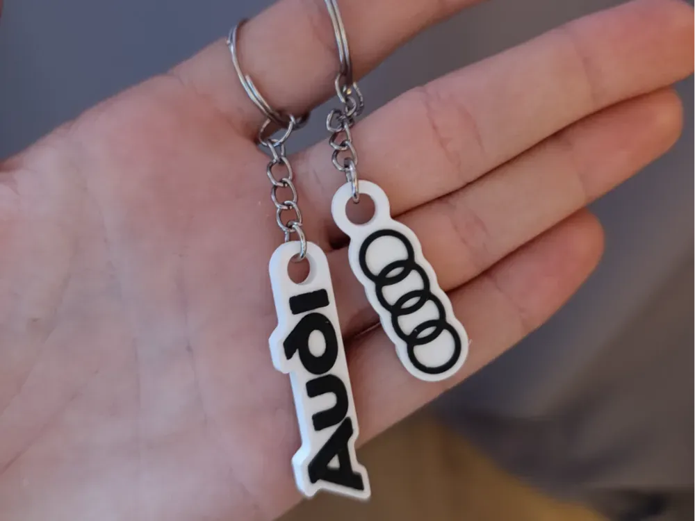 Audi Keychain by Mateusz | Download free STL model | Printables.com