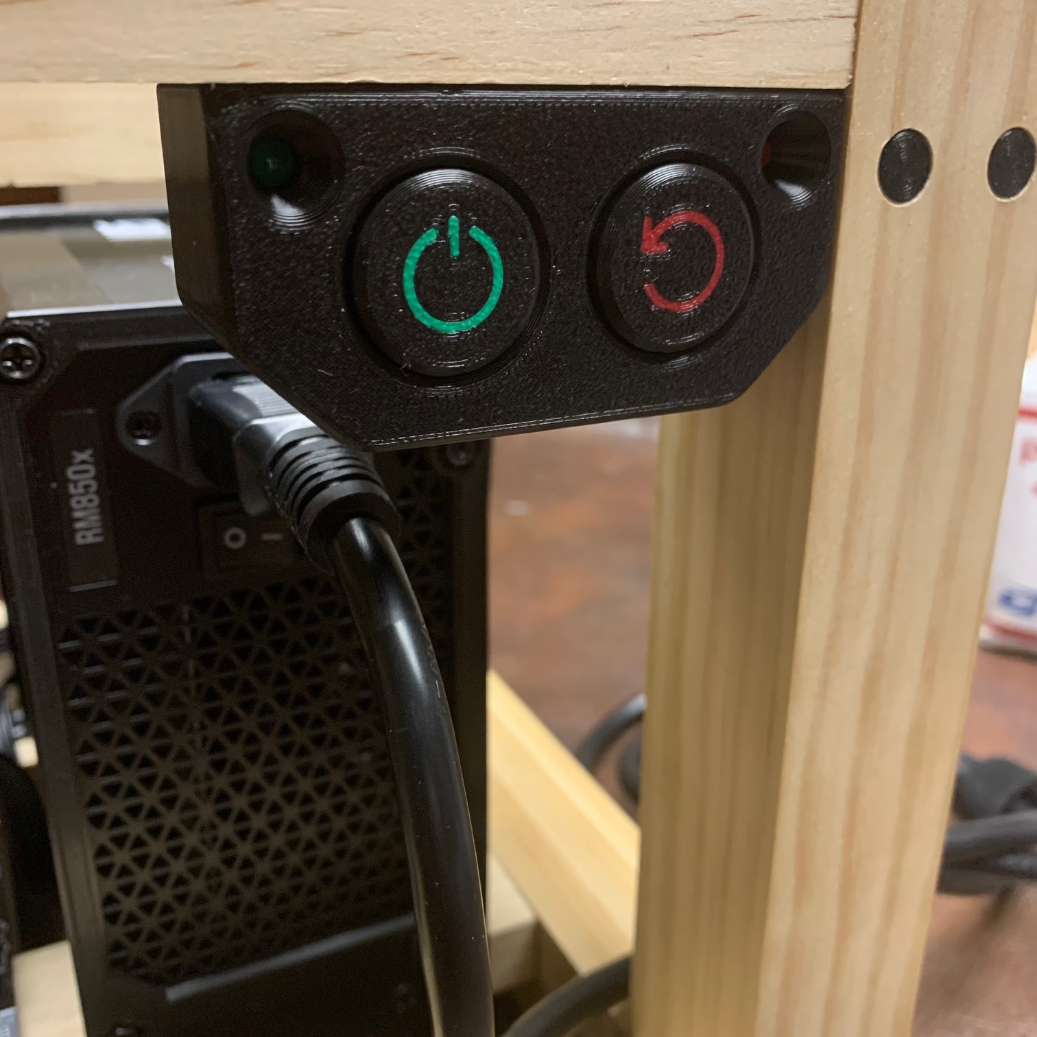 Computer Power Switch Housing by TperroneDesign | Download free STL ...