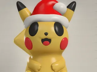 Santa Pikachu by Hildi3D | Download free STL model | Printables.com