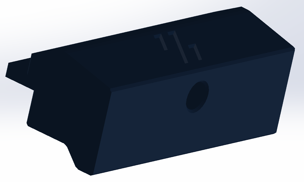 Voron V0 Simple Handles (2.5mm Panel) by Spacekoaster | Download free ...